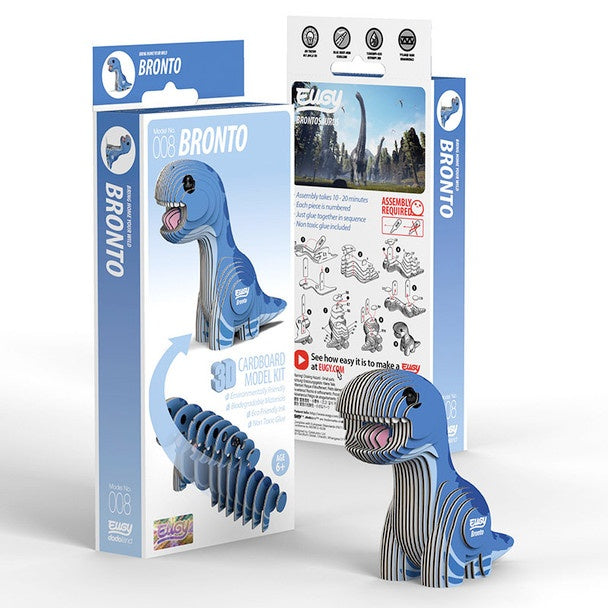 3D Cardboard Kit Set - Bronto – gecko in the village