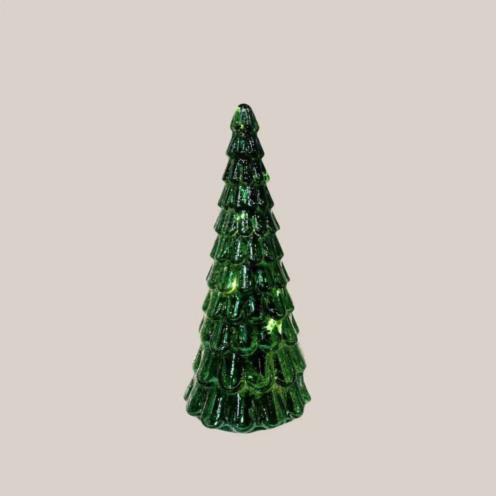 Frost Drop - Table Top Glass Tree – gecko in the village