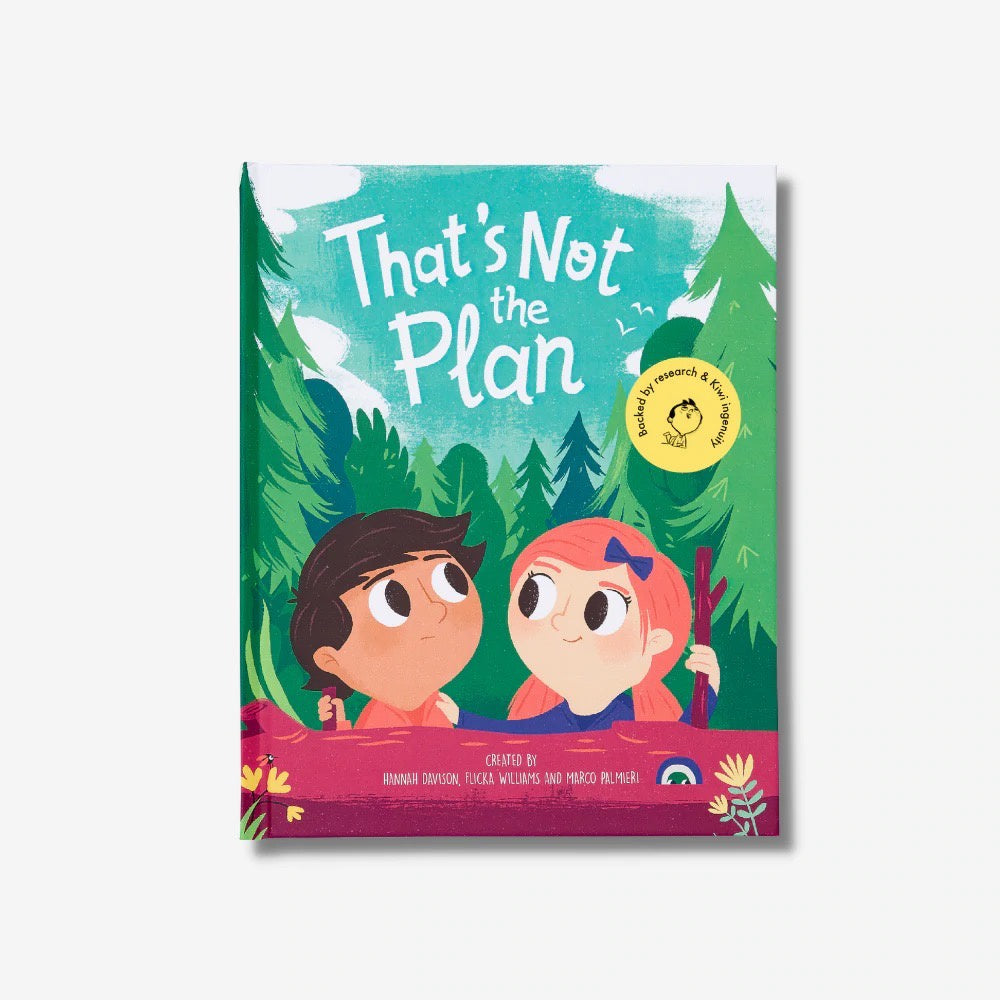 Children's Book That's not The Plan – gecko in the village