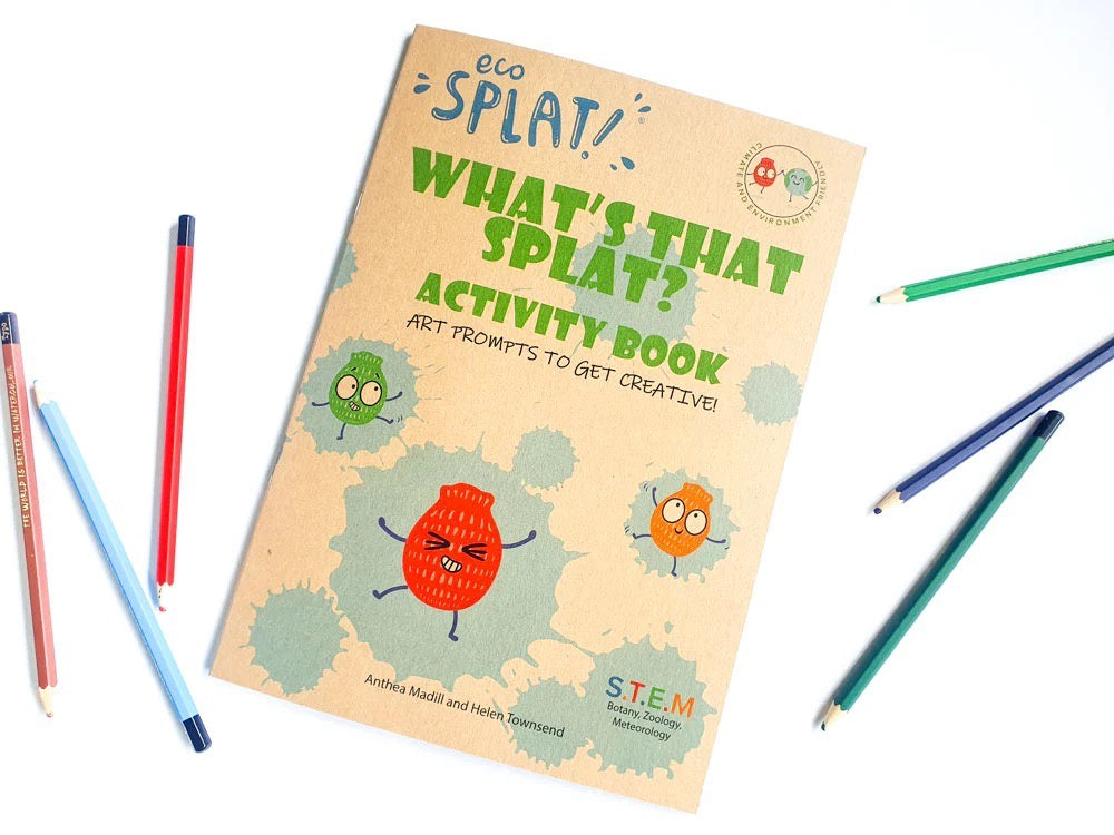 What's That Splat? Activity Book – gecko in the village