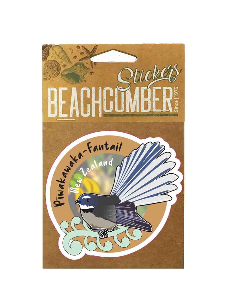 Waterproof Sticker Fantail – gecko in the village