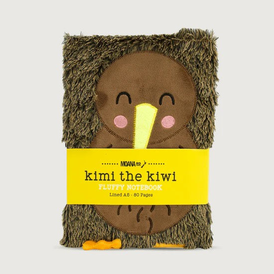 Fluffy Notebook – gecko in the village