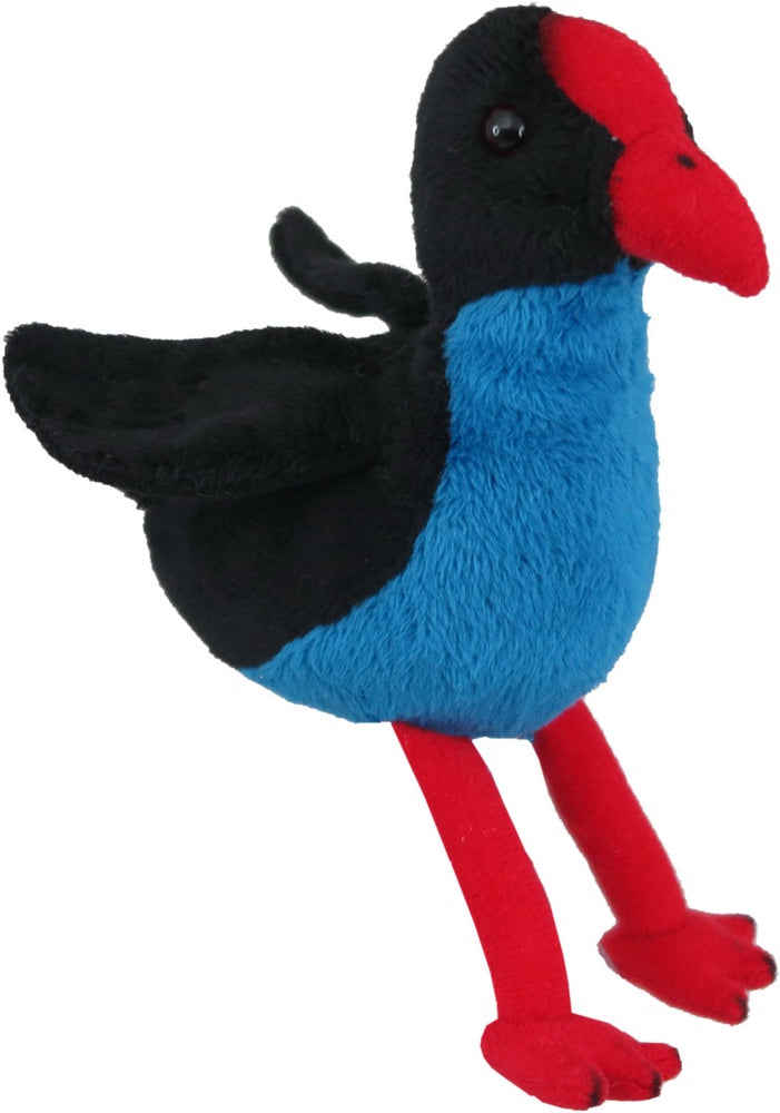 Finger Puppet 12cm - Mini Pukeko – gecko in the village