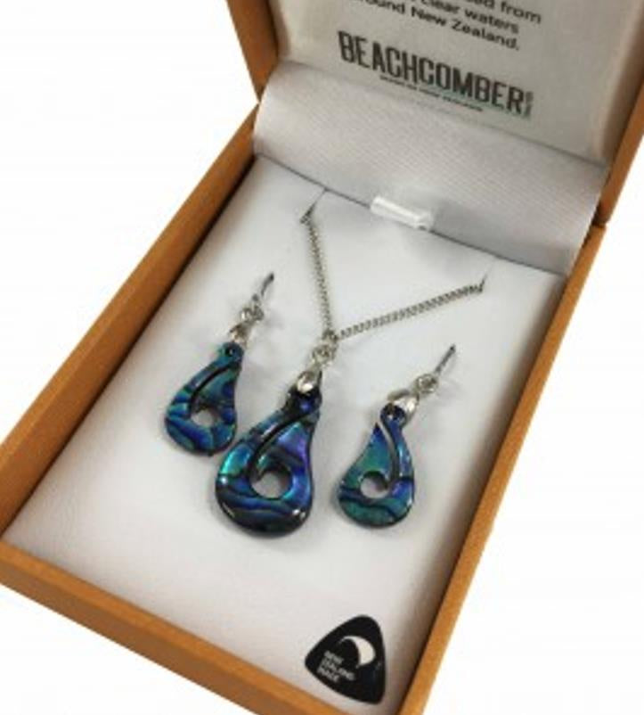 Paua Set Fishhook Boxed – gecko in the village