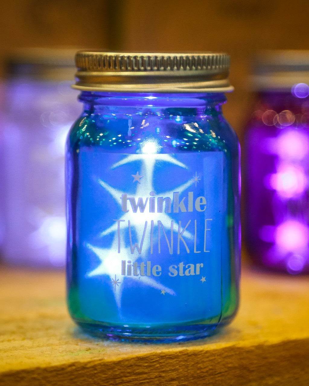 Mini Message Sparkle Jars - Twinkle Star – gecko in the village